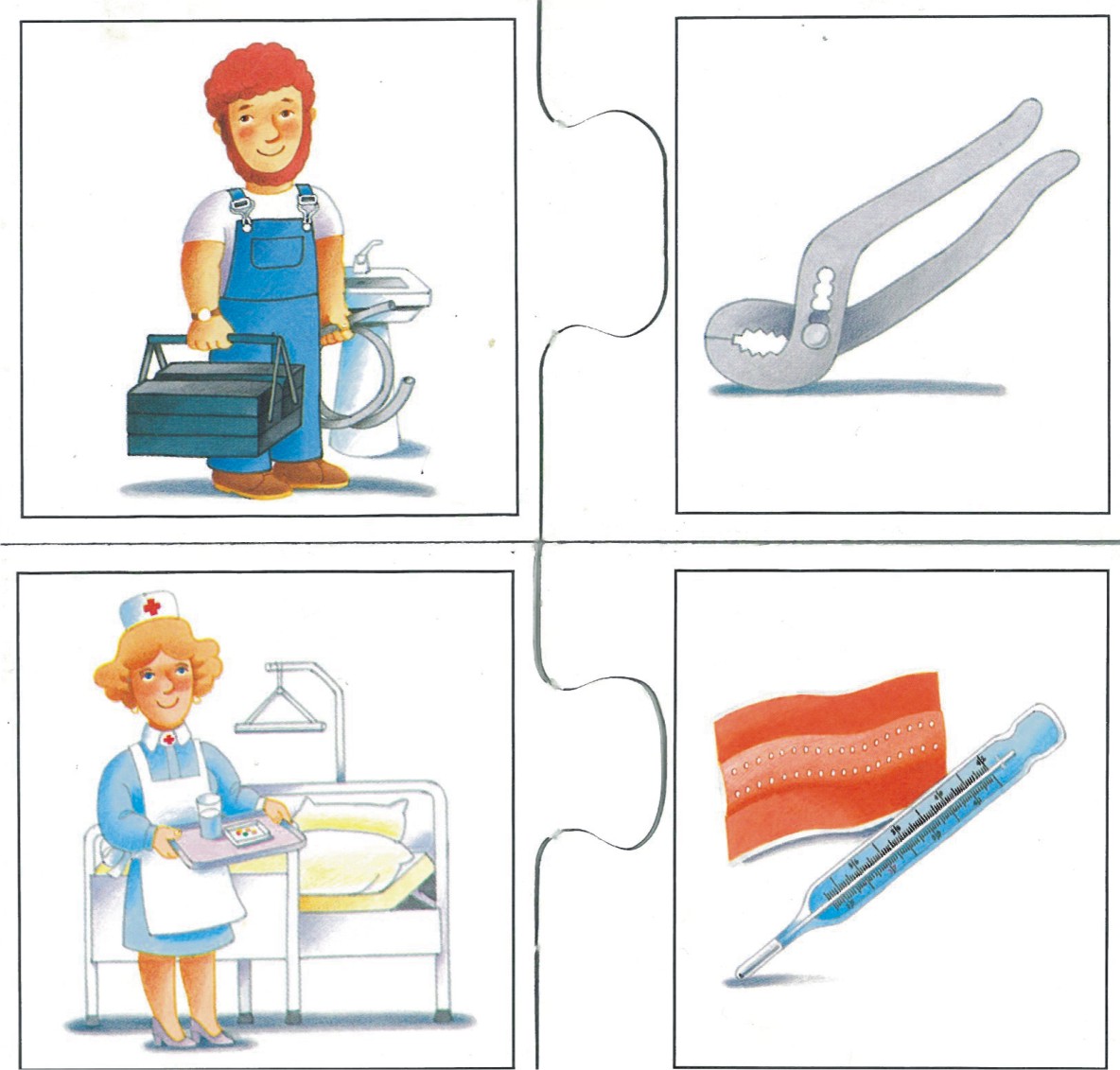 Meserii – asocieri - Resurse multimedia – terapie in autism