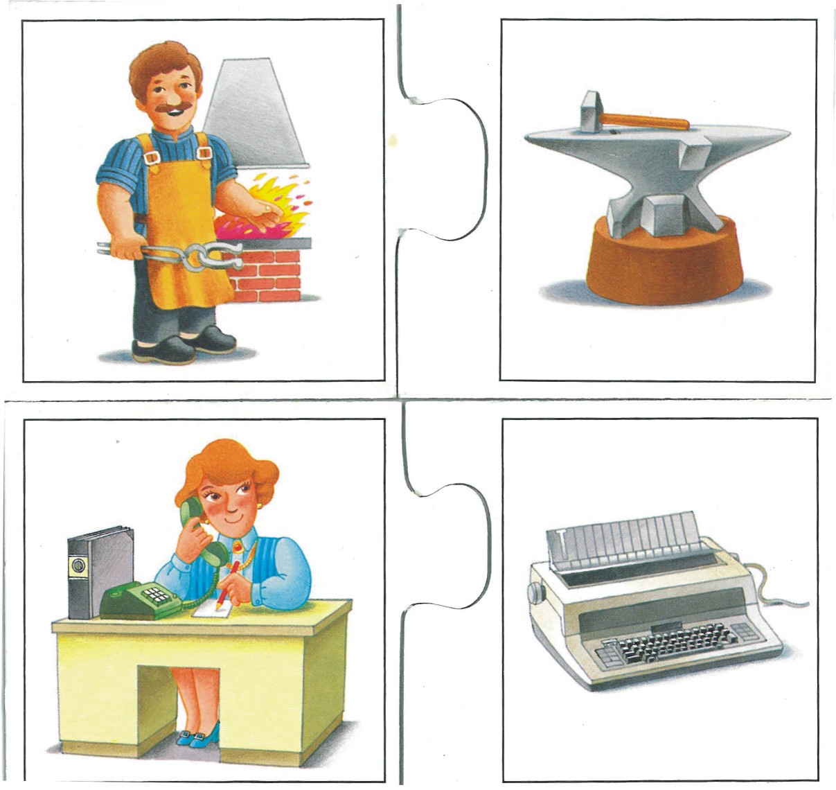 Meserii – asocieri - Resurse multimedia – terapie in autism