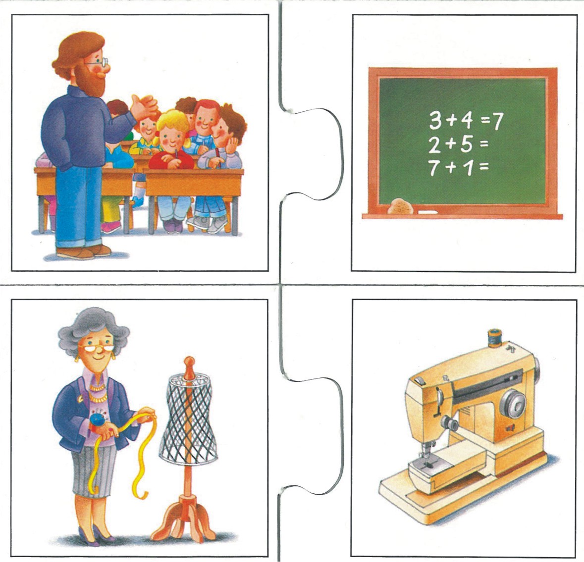 Meserii – asocieri - Resurse multimedia – terapie in autism