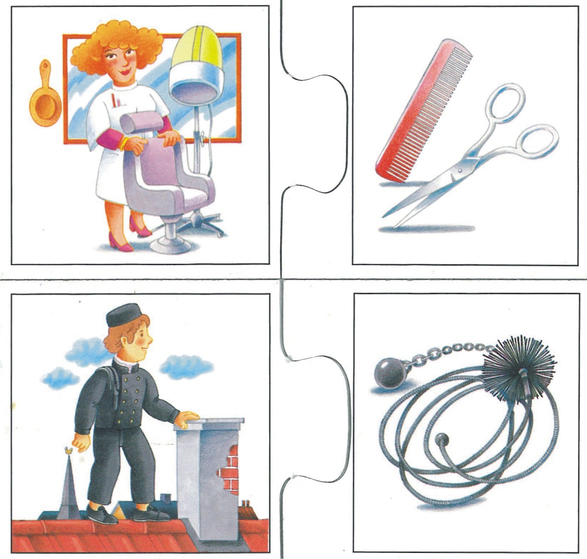 Meserii – asocieri - Resurse multimedia – terapie in autism